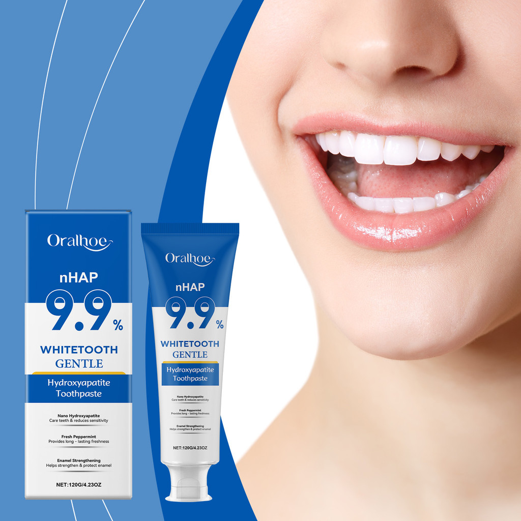 Hydroxyapatite Enamel Repair Toothpaste | 9.9% Mineral Boost for ...