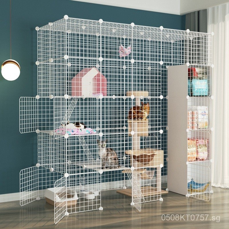 Household Cat House Cat Room Cat Cabinet Cat House Solid Wood Extra ...