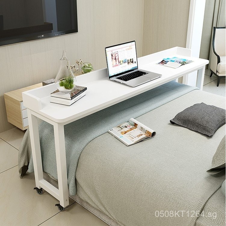 K8Cross Bed Table Movable Bedside Table Home Use Bedside Table Laptop ...