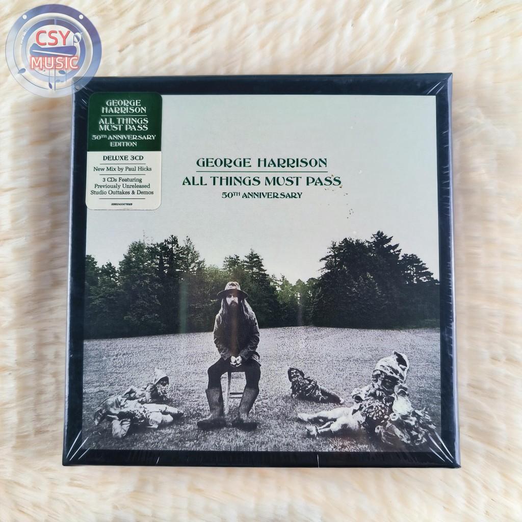 George Harrison All Things Must Pass 3CD Box Set Deluxe Edition YE002 ...