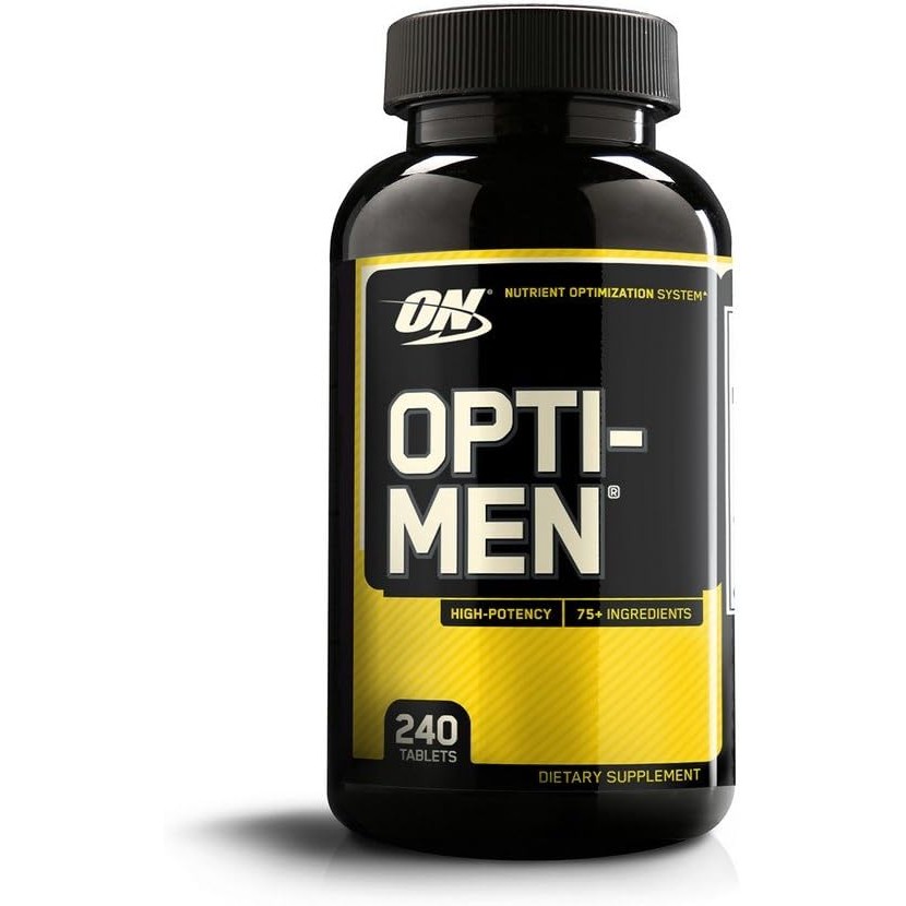 Optimum Nutrition Opti-Men Daily Multivitamin Supplement, 240 Count ...