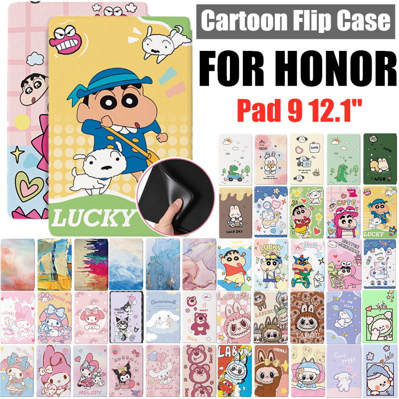 Kuromi Melody Labubu Crayon Shin Chan Cartoon For Honor Pad 9 12.1 inch ...