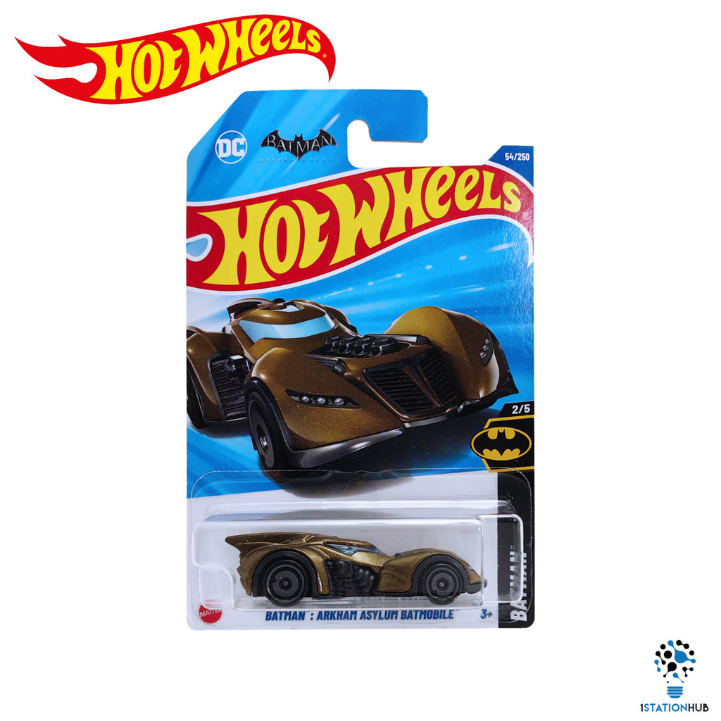 Hot Wheels BATMAN Arkham Asylum Batmobile Car | Hotwheels Mattel ...