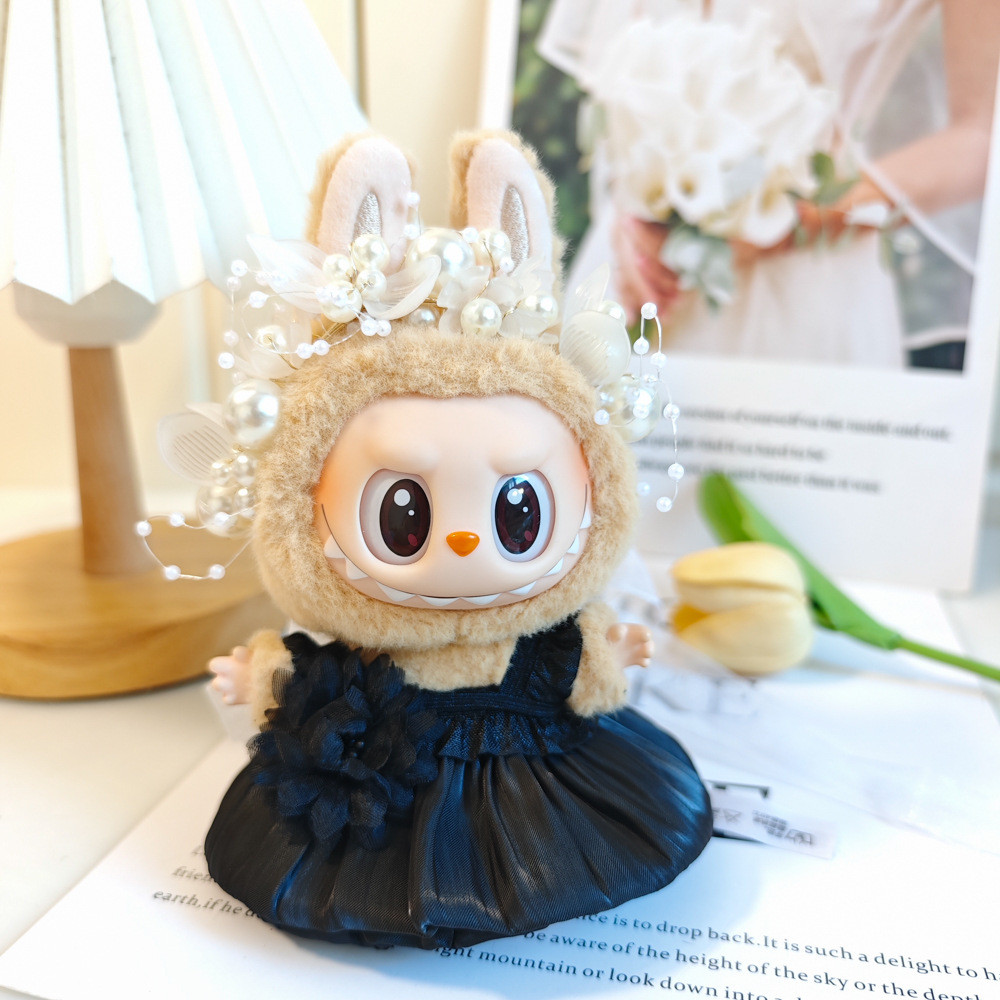 Labubu Dress V1 V2 Wedding Gown for Have A Seat Labubu | Shopee Singapore