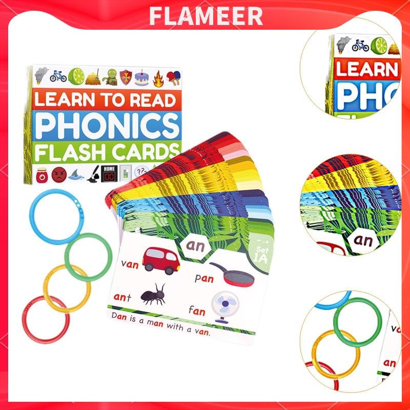 [Flameer] Phonics Flashcards for Pre K Kindergarten 1ST 2ND 3rd First ...