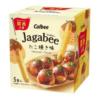 [Osaka Limited Edition] Calbee Jagabee Takoyaki Flavor Osaka Limited ...