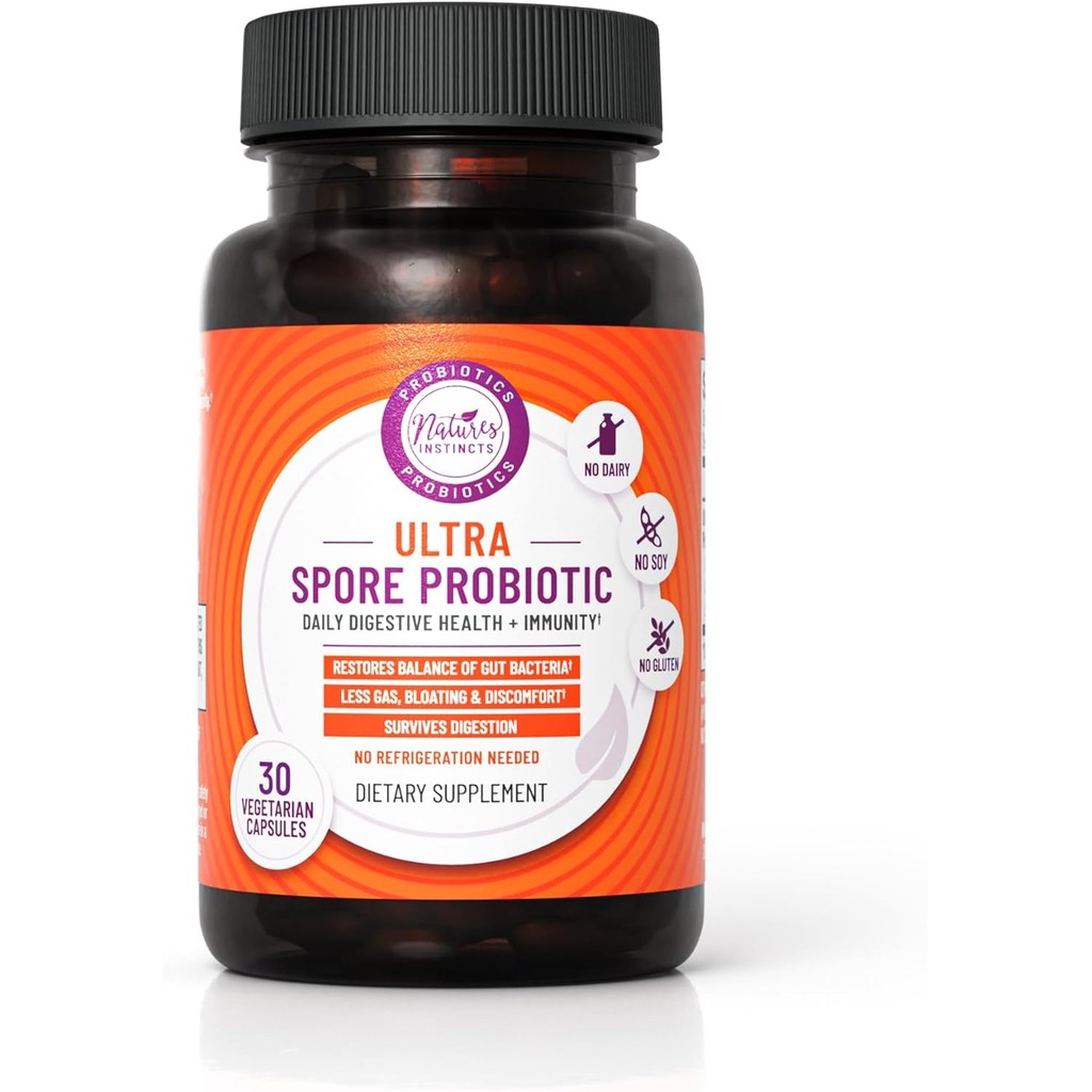 Ultra Spore Probiotic with Live Strains | Daily Soil Based Probiotic ...