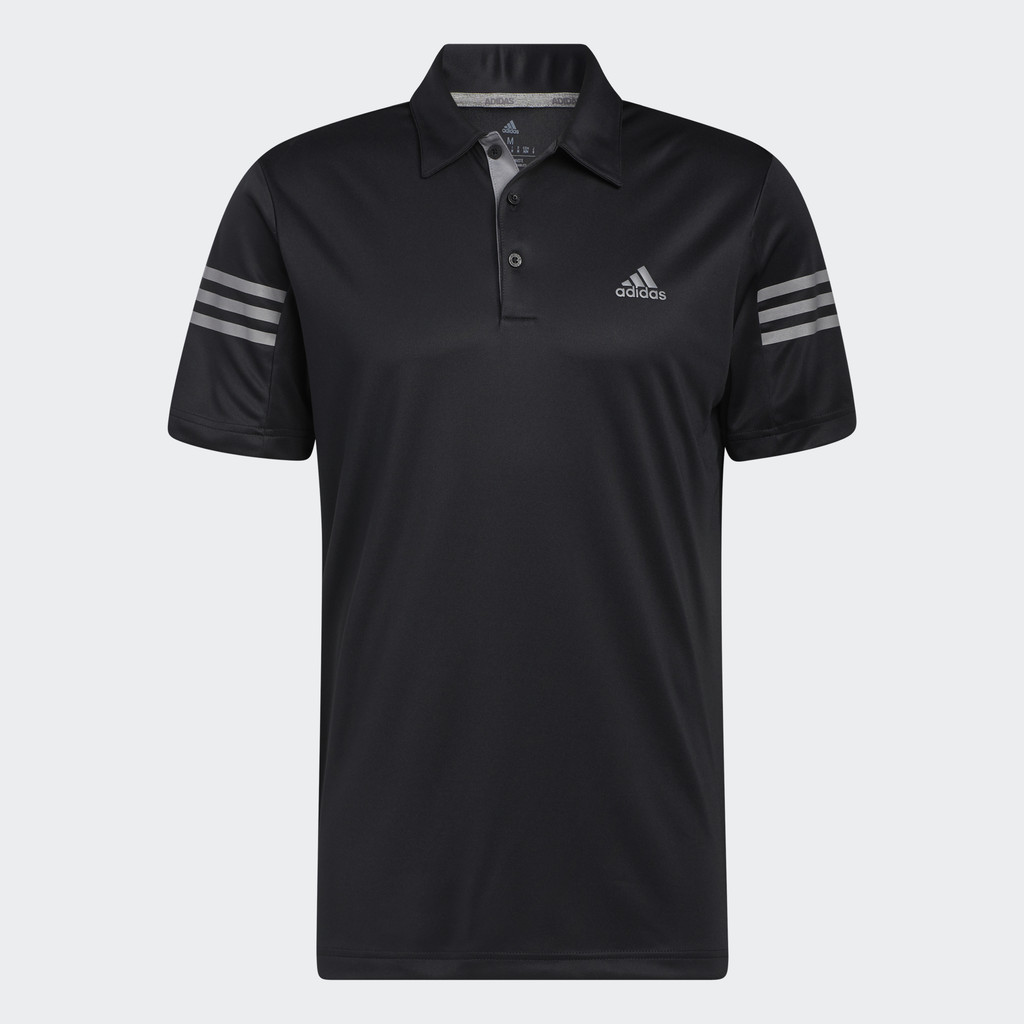 adidas Golf 3-Stripes Golf Polo Shirt Men Black HC5351 | Shopee Singapore