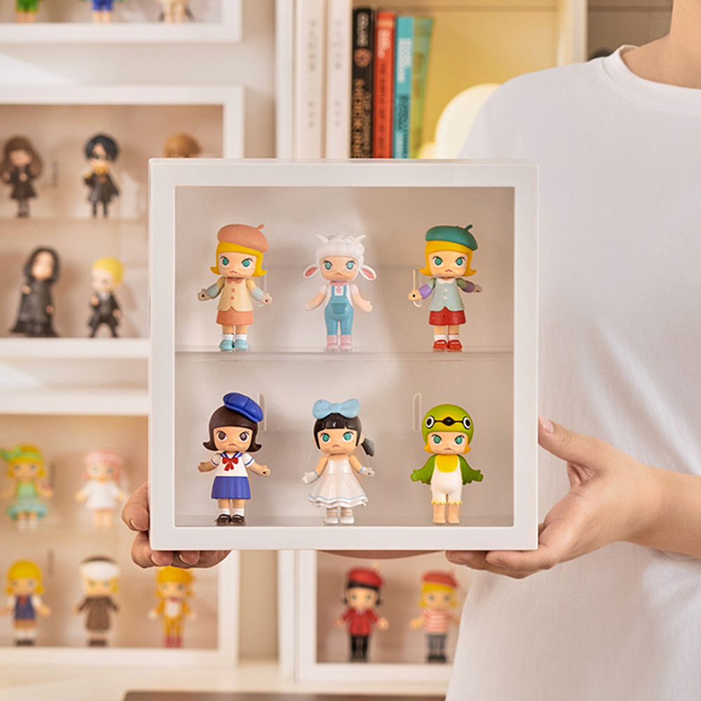 Wall Mounted Multi Style Blind Box Storage Rack Magnetic Suction Bubble ...