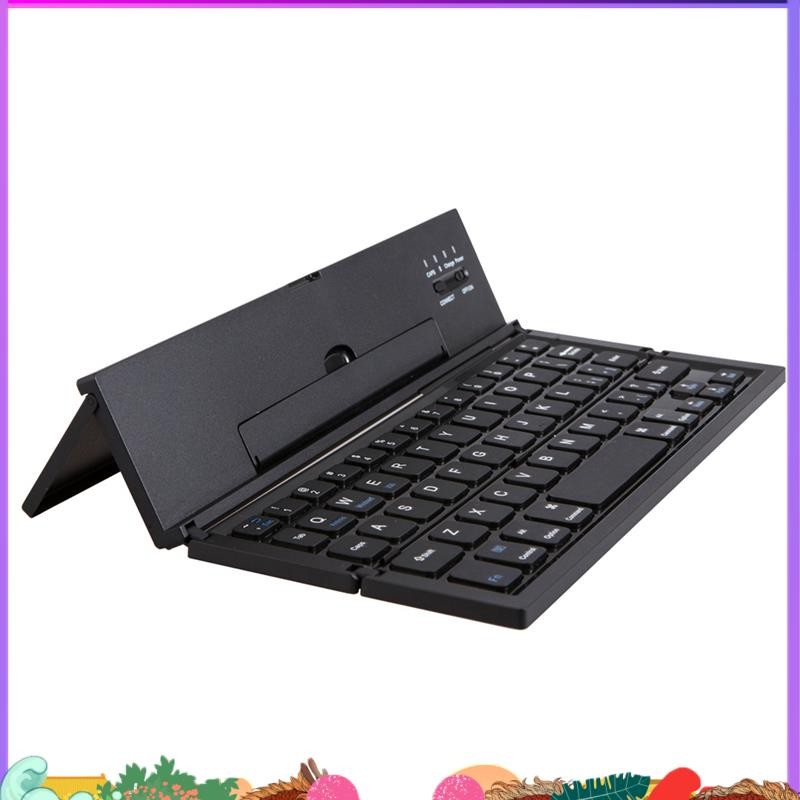 Folding Bluetooth Keyboard Portable Travel Foldable Keyboard Mini ...