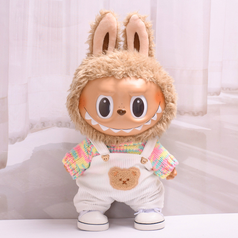 Labubu labubu Doll Clothes Cute Only Clothes] 38cm labubu Vinyl Doll ...