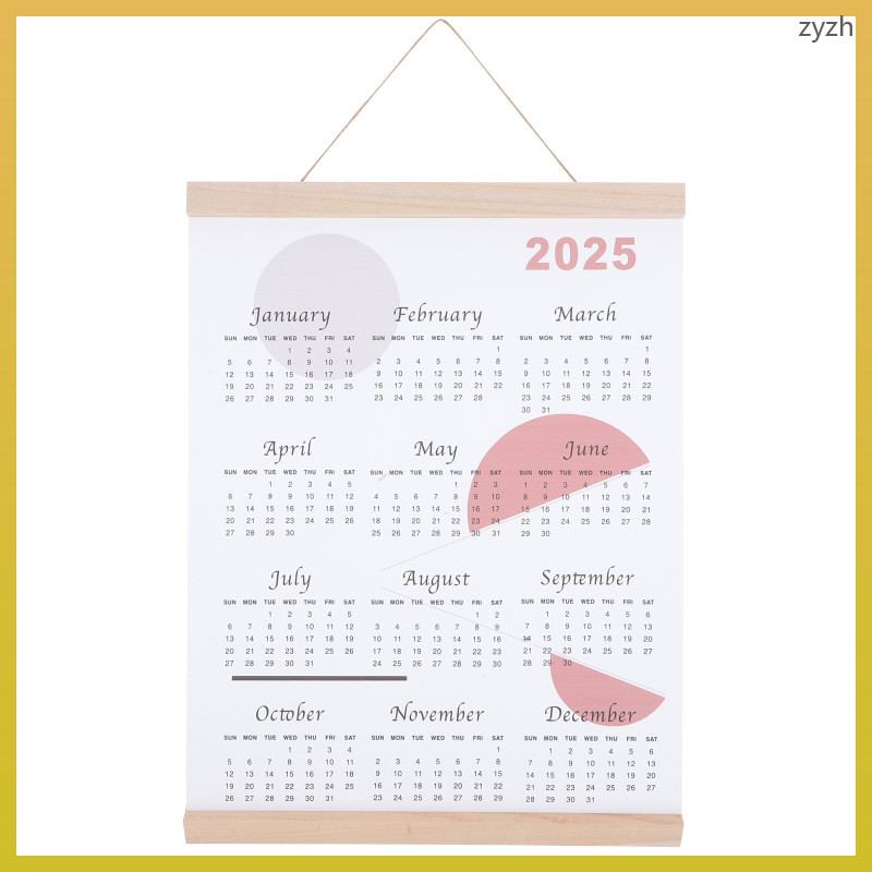 Monthly Wall Planner Cloth 2025 Wall Calendar Hanging Calendar 2025 ...