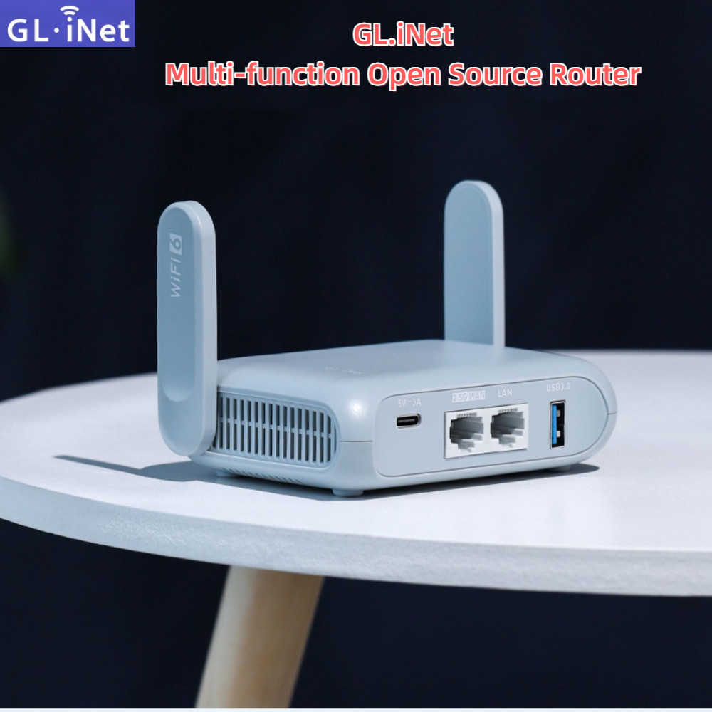 Gl.inet MT3000 Portable Wireless Router wifi6 Gigabit 5G Dual Band with ...