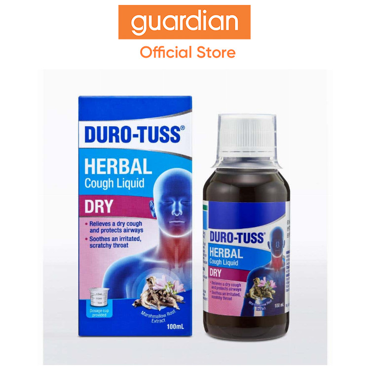 Duro-Tuss Herbal Dry Cough Liquid 100ml | Shopee Singapore
