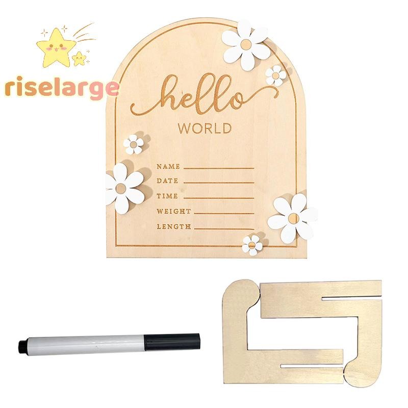 [RiseLargeS] Cute Announcement Sign With Brace Birthday Announcement ...