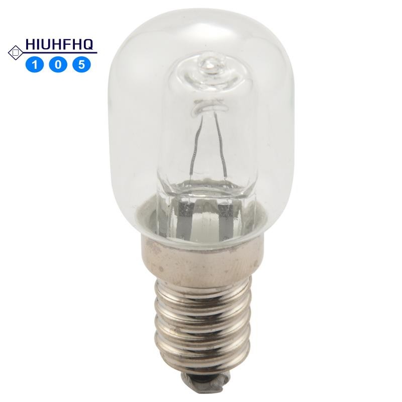 E14 High Temperature Bulb 500 Degrees 25W Halogen Bubble Oven Bulb E14 ...