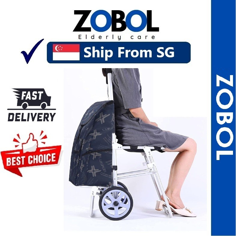Folding Trolley Foldable Box Shopping Cart Box Trolley Market Trolley ...