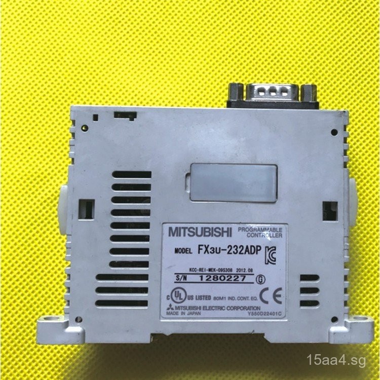 FX3U-ENET-L/2HSY/4AD-ADP/485/232ADP-MB Second-hand Mitsubishi PLC ...