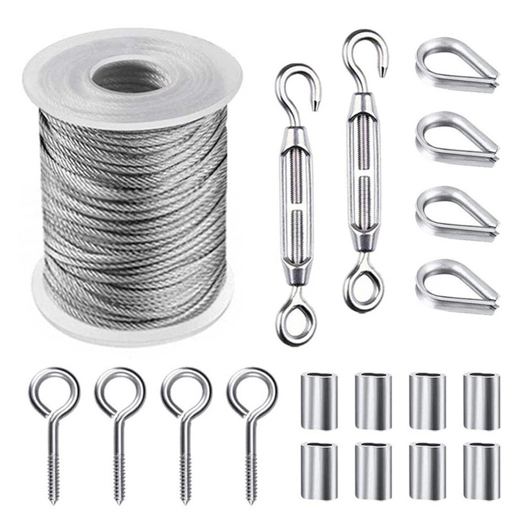 Waterproof and Corrosion Resistant Stainless Steel Wire Rope Set for ...