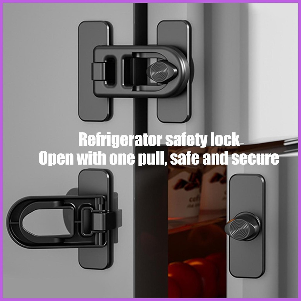 Refrigerator Child Lock Refrigerator Door Latch Freezer Locks Oven Baby ...