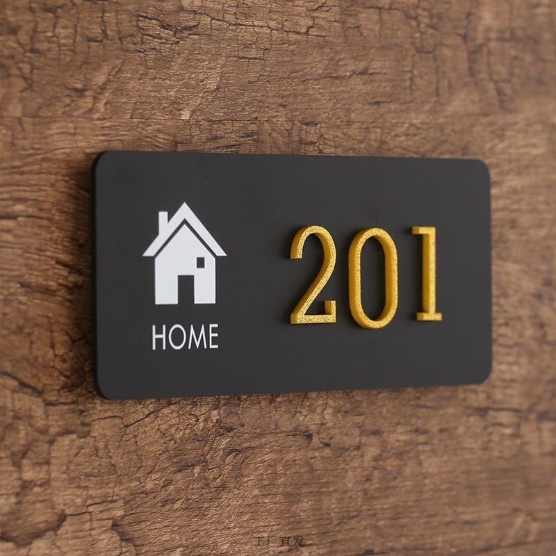 Housewarming gift house number/Hdb Unit Number door sign/Number ...