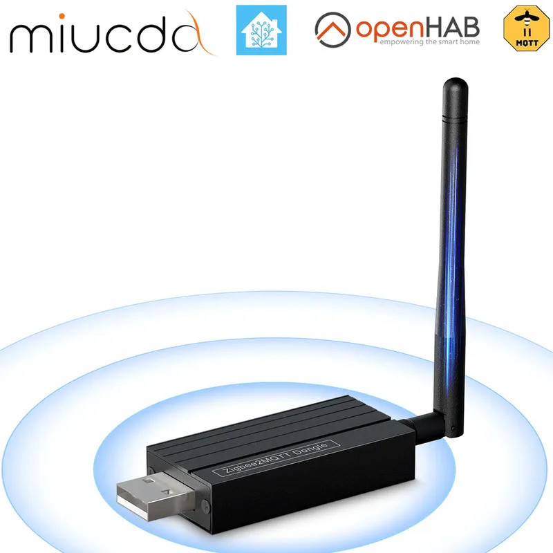 MIUCDA Zigbee3.0 USB Dongle Gateway Universal ZigBee Gateway with ...