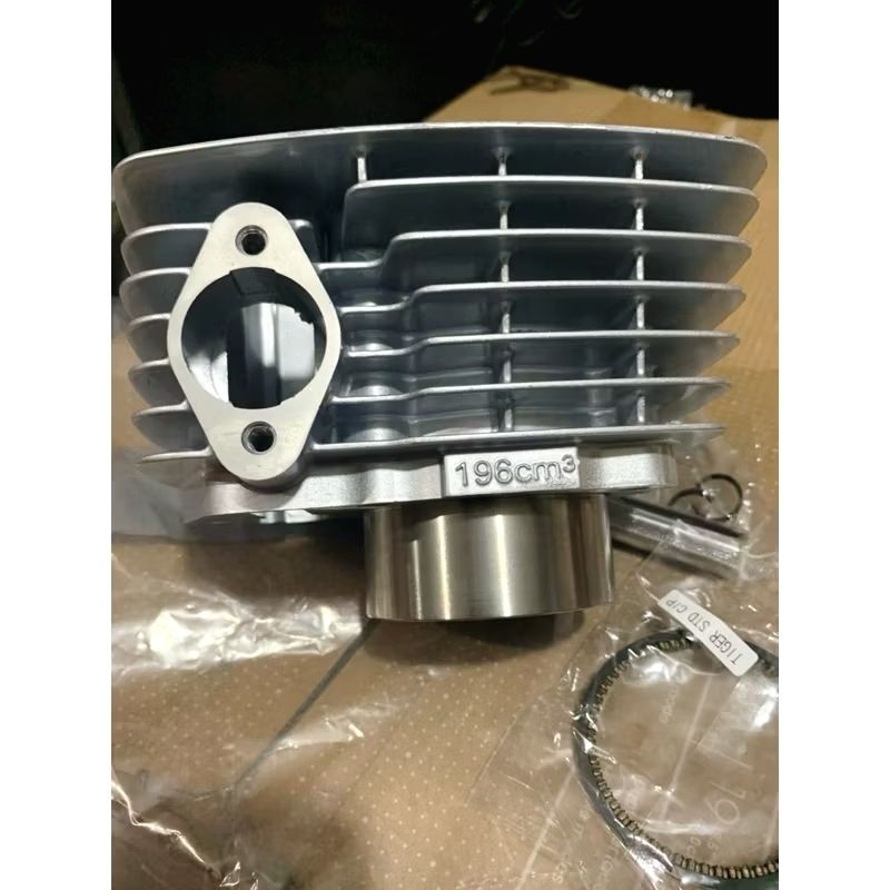 Piston Block Piston Set (KCN 196cm3) TIGER / TIGER REVO CYLINDER ...