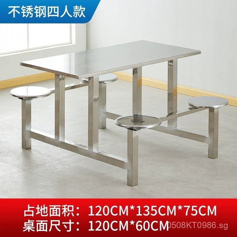 Source Manufacturer School Stainless Steel Dining Table Canteen Dining ...