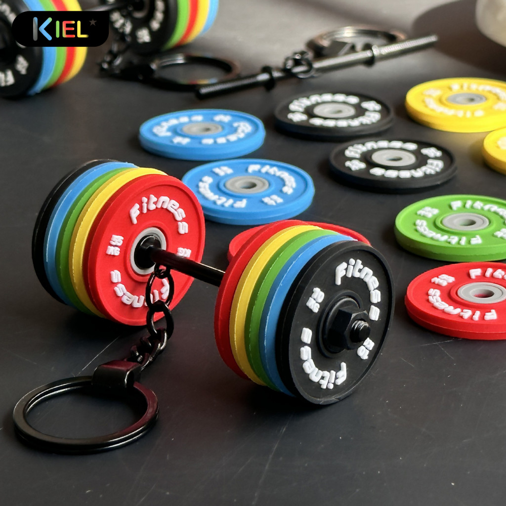 New* Exercise Motivation Keychain Pendant Fitness Lifestyle Pendant ...