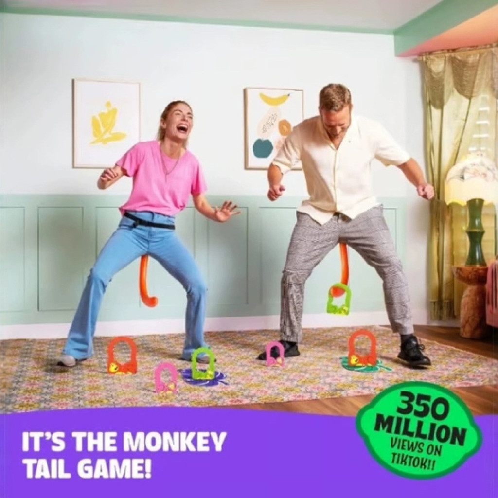 [ALOT]- Monkey Tail Game Hilarious Party Board Game for Family Friends ...