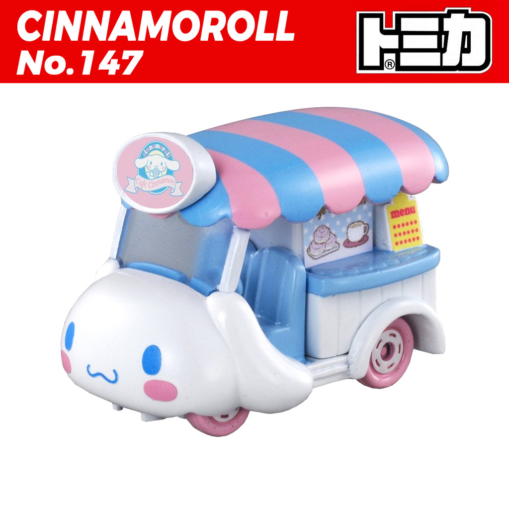 Takara Tomy Dream Tomica No. 147 Cinnamoroll Diecast Car Sanrio Toys ...