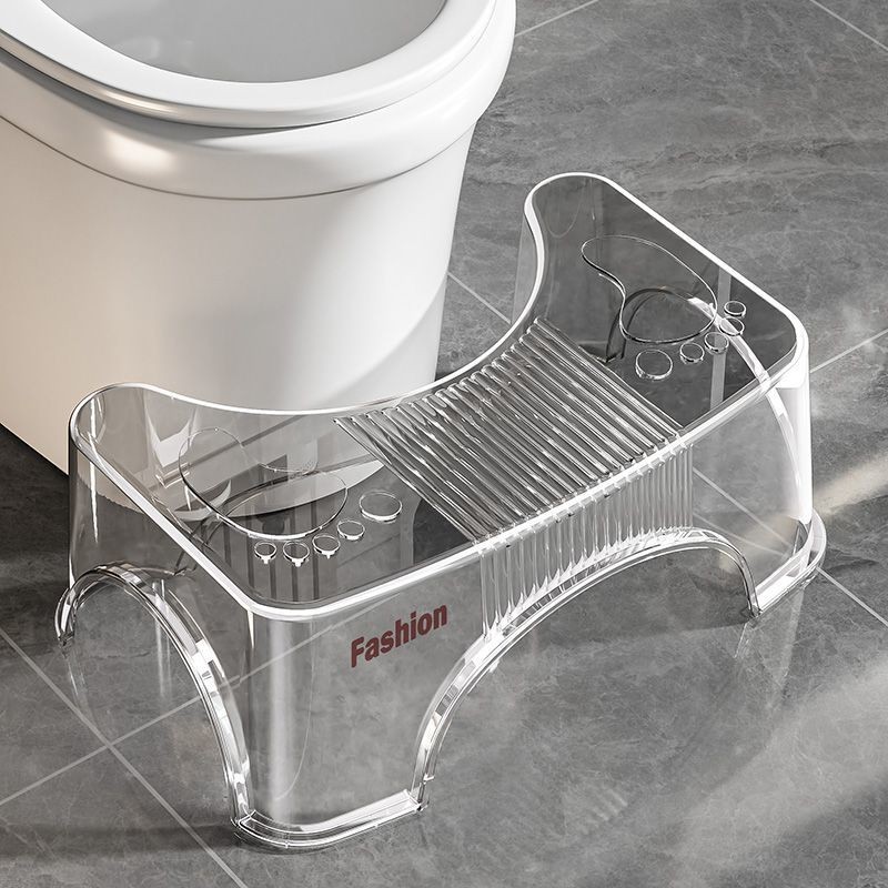 [Stable Non-Slip]Domestic Toilet Thick Footstool Squatting Stool Potty ...