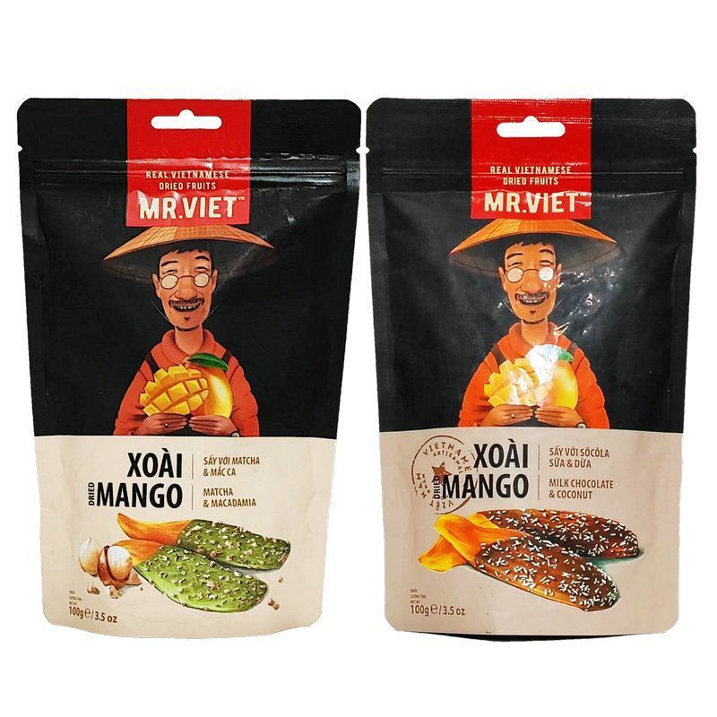 Vietnam Original MR.VIET Matcha Nuts Milk Chocolate Coconut Flavor ...