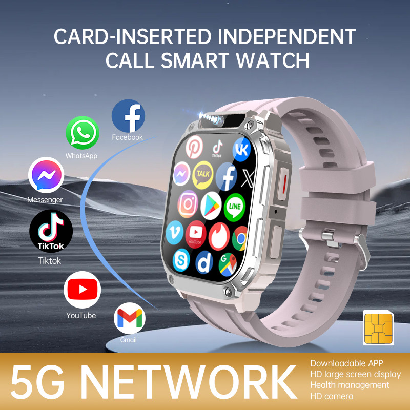 Latest upgrade Smartwatch Men Women 4G/5G SIM Card WIFI Camera GPS APP ...