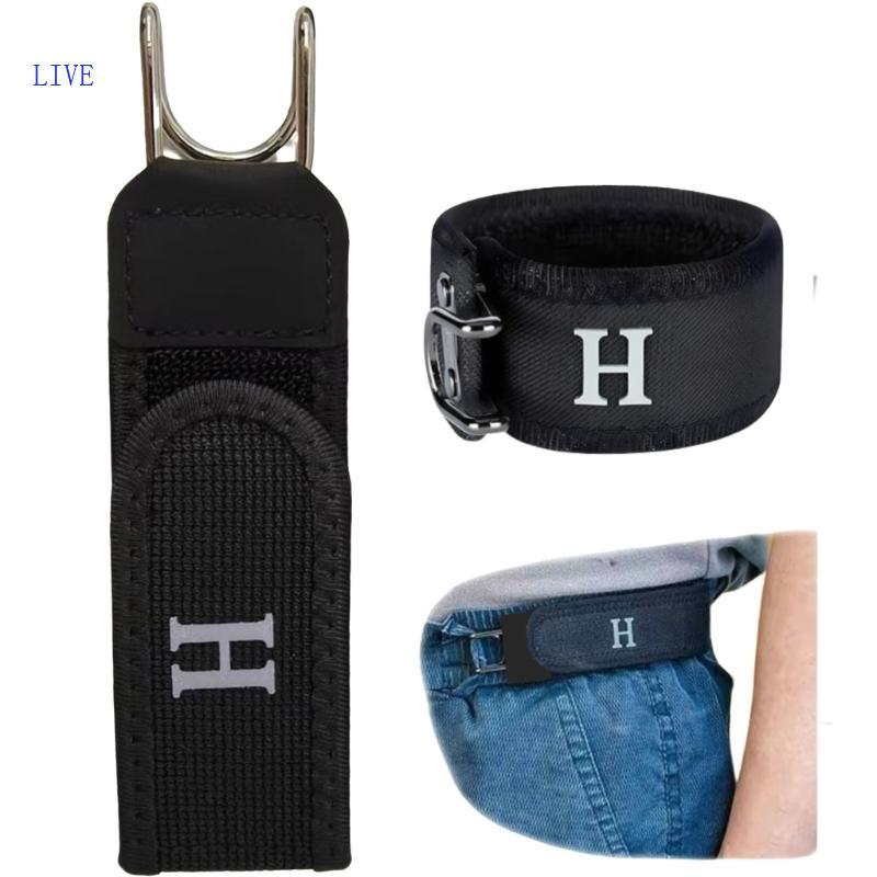 Best Functional Metal Hook Stretch Waistband Unisex Buckle-Less Stretch ...