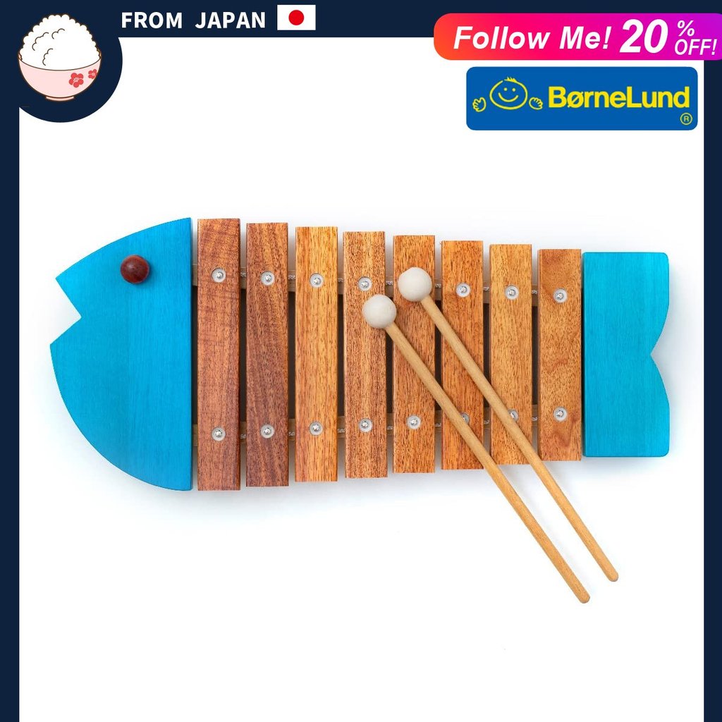 Bornelund Fish Xylophone, Blue [ From Japan ] | Shopee Singapore