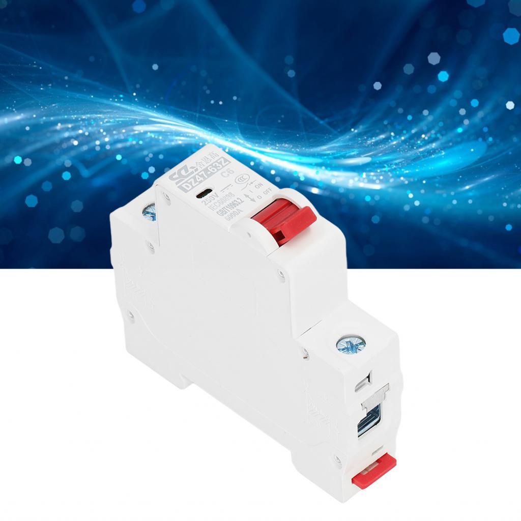 Home MCB Circuit Breaker Switch DC 250V Quick Tripping for Power System ...