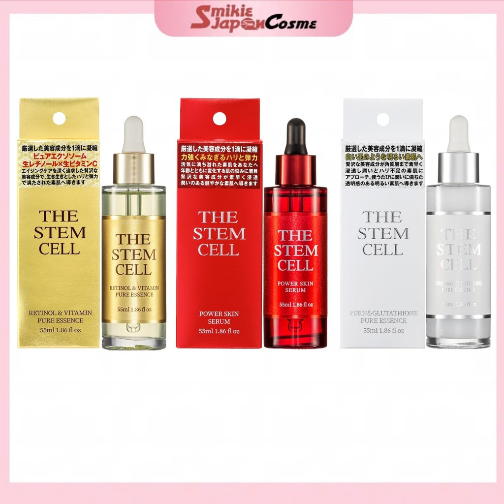 KOR JAPAN THE STEM CELL | PDRN & Glutathione Pure Essence | Power Skin ...