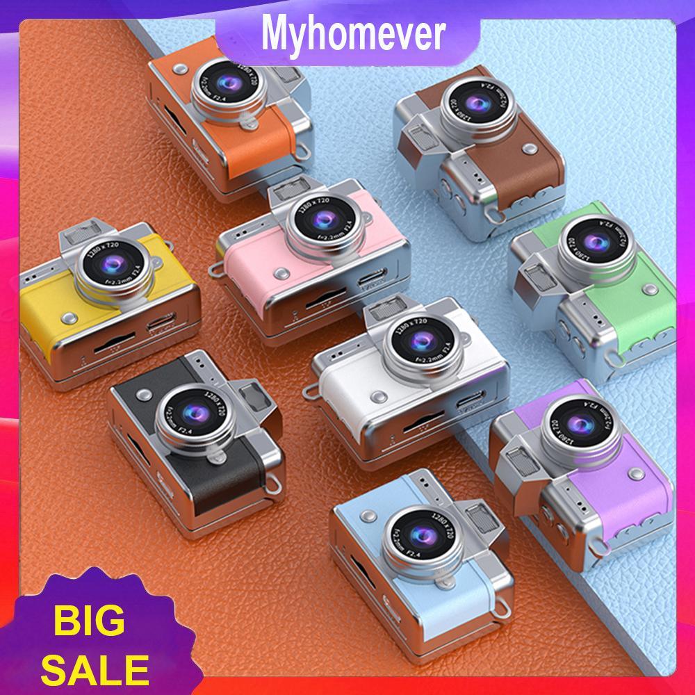 Retro Mini Keychain Camera with 1.47In Flip Screen Vintage Small ...