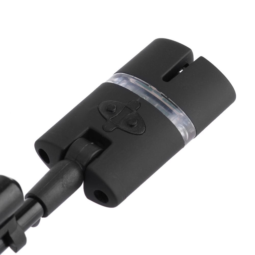 7 Color Indicator LED Carp Fishing Bite Alarm Set Fish Hard Rod Hanger ...