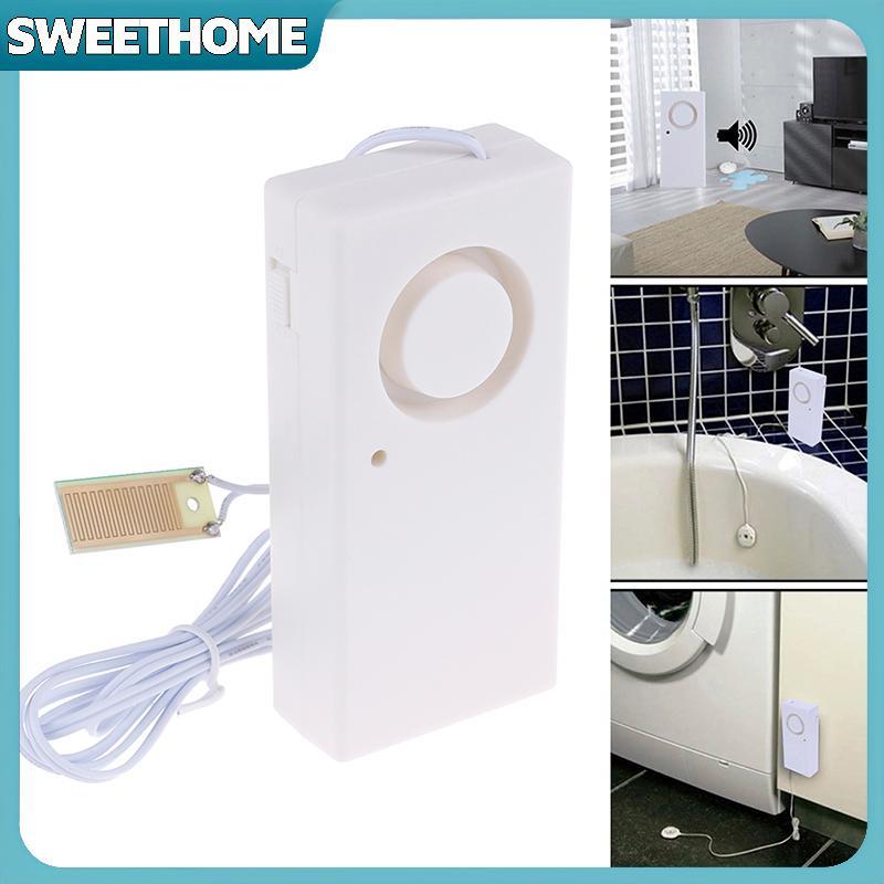 SWEETHOME Water Leakage Alarm Detector 120dB Water Leak Sensor Flood ...