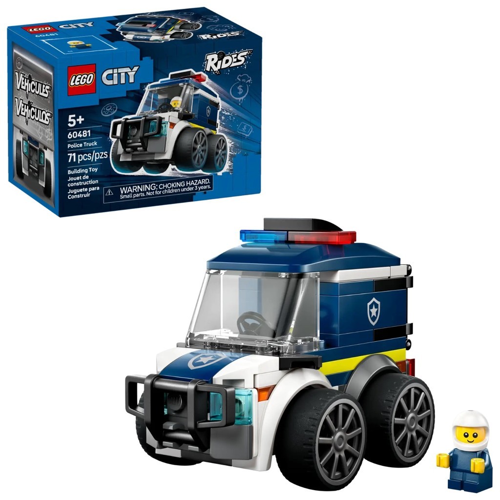 LEGO 60481 Rides – Police Truck | LEGO City | Shopee Singapore