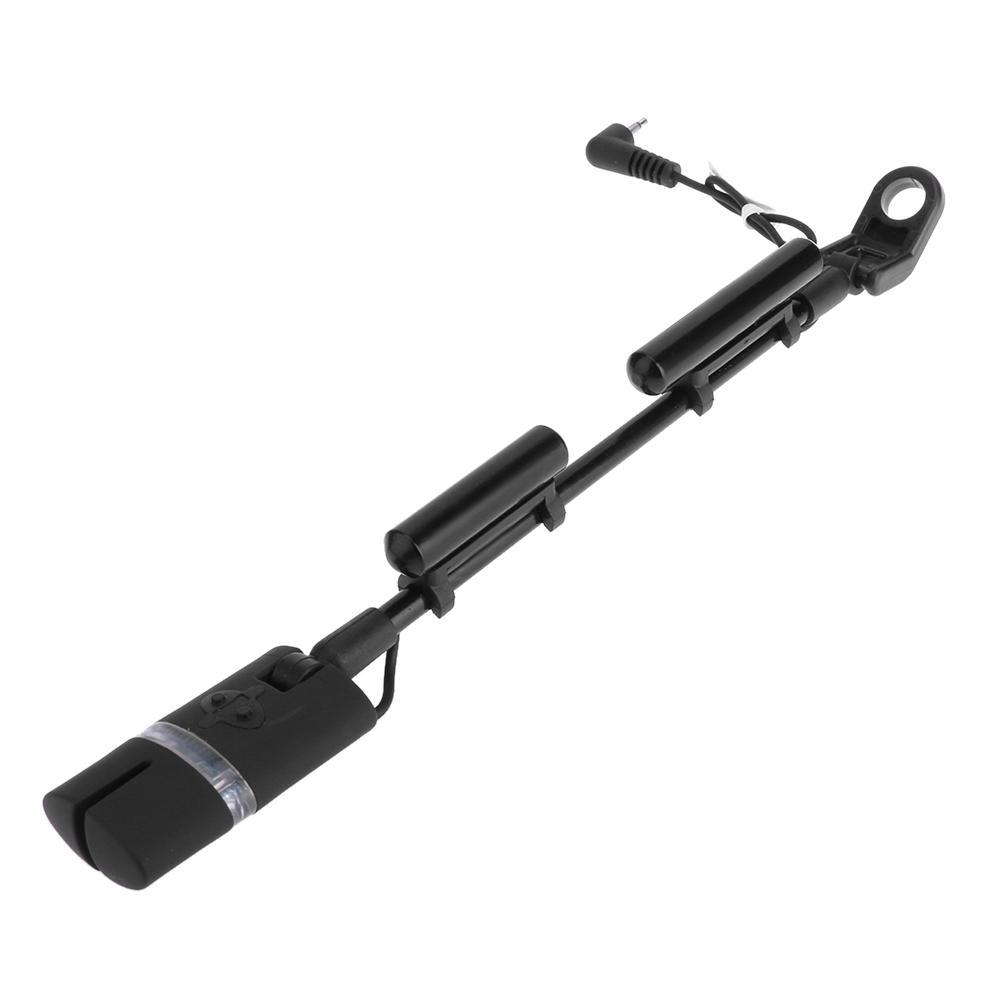 7 Color Indicator LED Carp Fishing Bite Alarm Set Fish Hard Rod Hanger ...