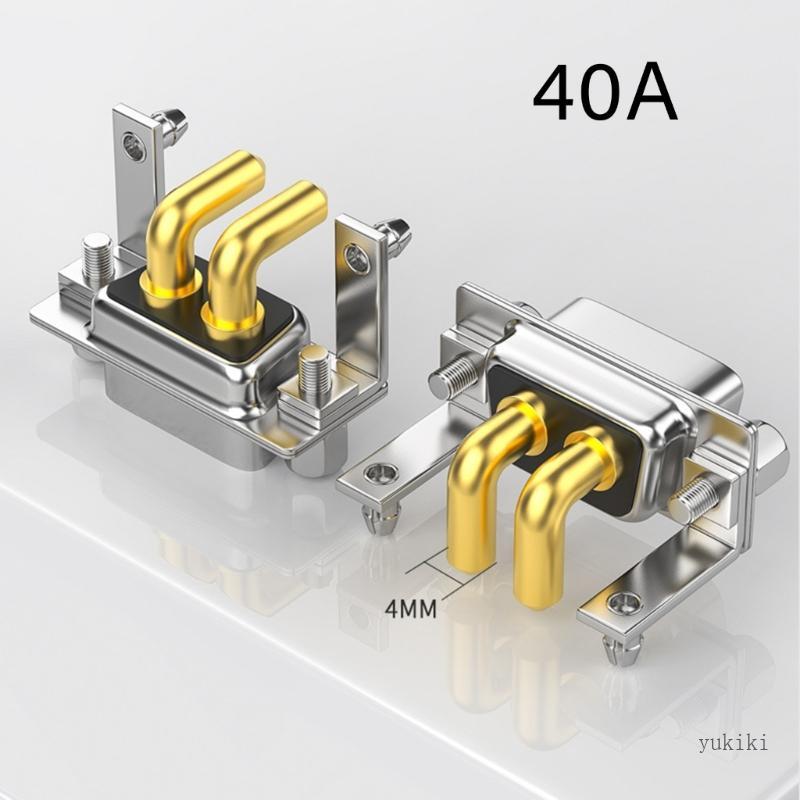Kiki 40A Current DB2 2W2 Connector 2Pin Elbow Straight Solder Board ...
