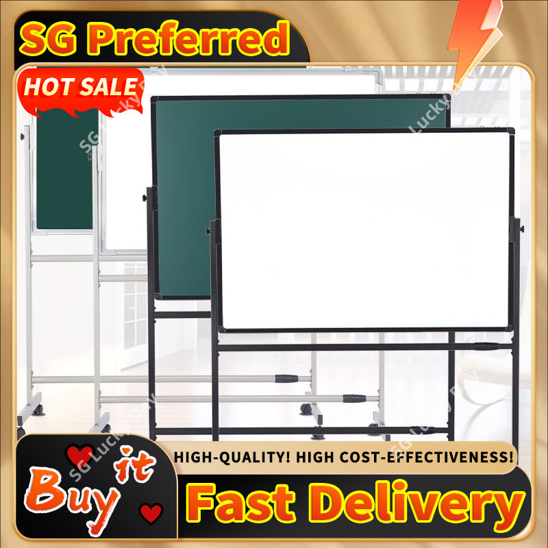 Whiteboard Stand Whiteboard Double-sided Display Board Blackboard ...