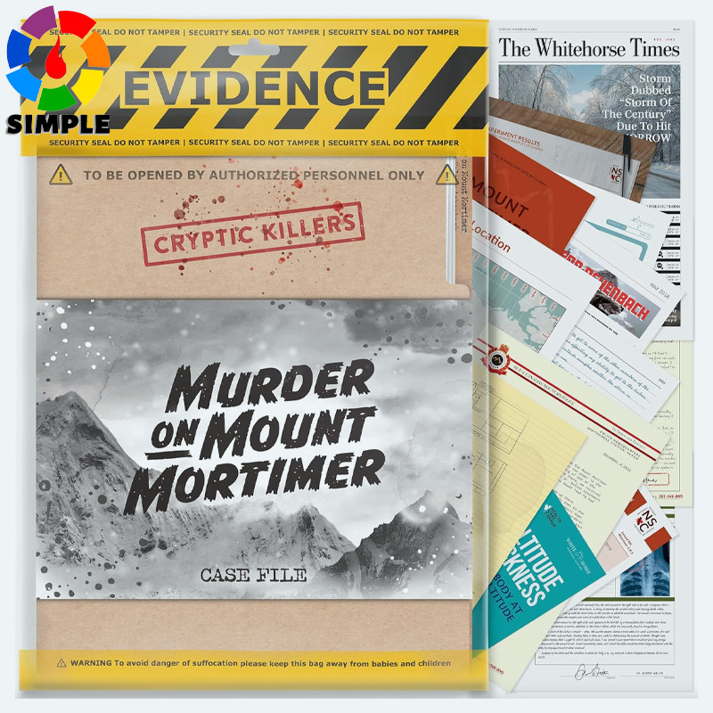Cryptic Killers Unsolved Murder Mystery Game - Cold Case Files ...