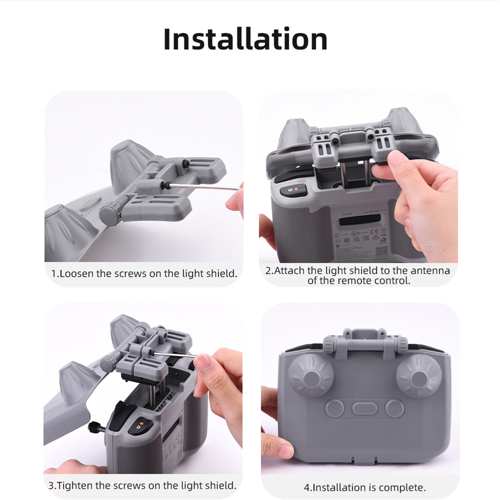 Remote Control Light Shield Controller Sun Hood Cover for DJI RC N1/RC ...