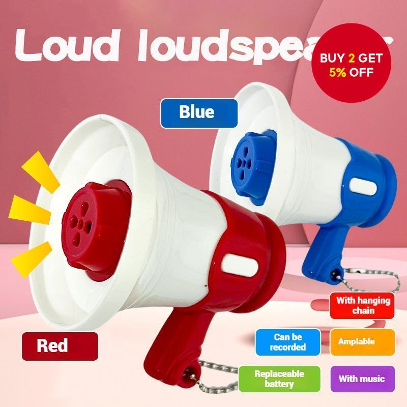 Loudspeaker Keychain Mini Speaker Backpack Pendant Keychain Recording ...