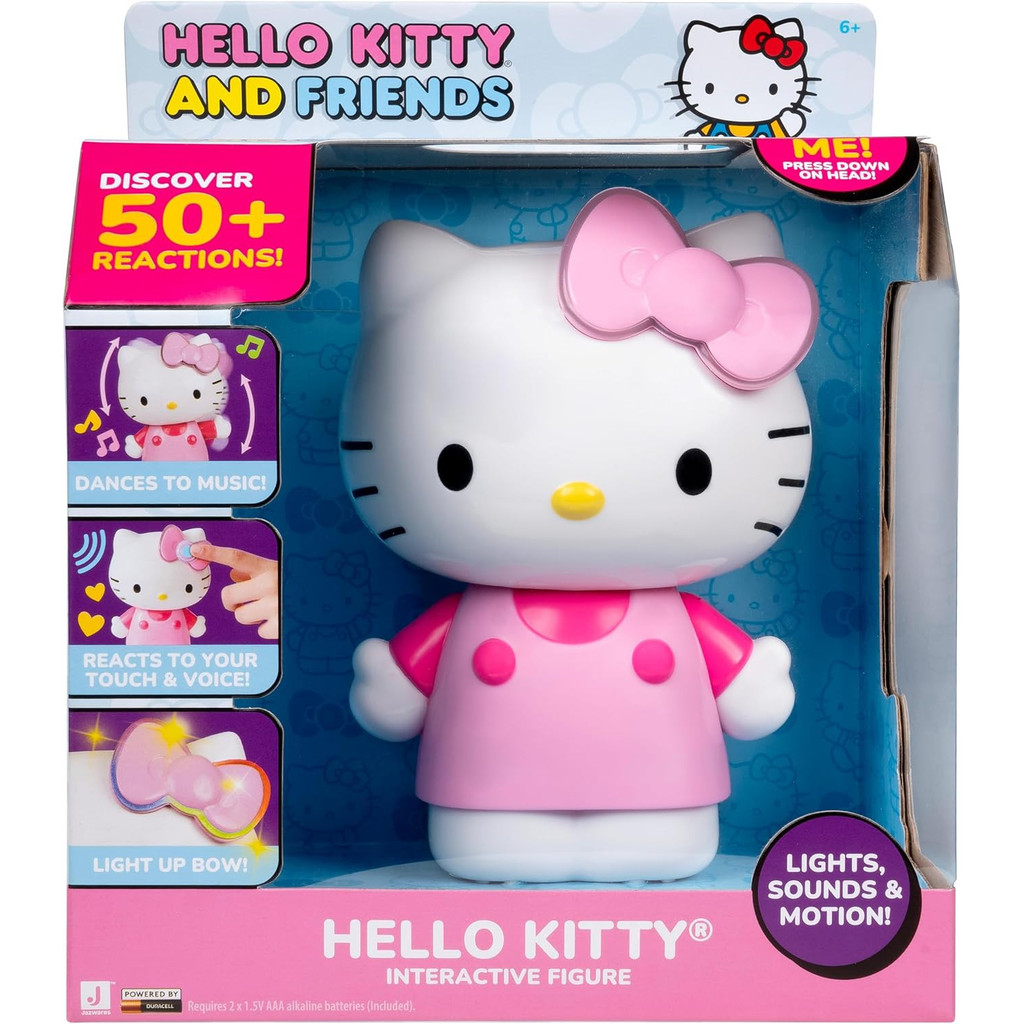 Hello Kitty and Friends Hello Kitty Interactive Figure 4 Ways to Play ...