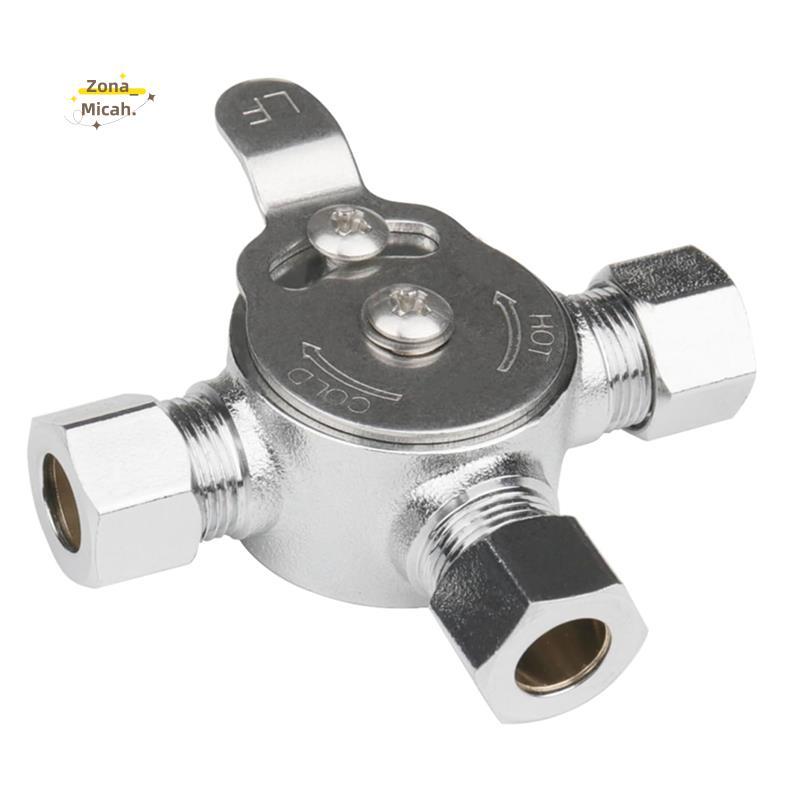 Thermostatic Mixing Valve Hot Cold Water Mixer Valve Compatible with 3/ ...
